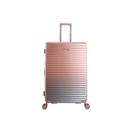 Koffer Saxoline "Elite", Gr. B/H/T: 48cm x 74cm x 31,5cm, pink, Koffer, aus robustem ABS/PC-Material