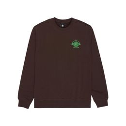Sweatshirt Element "Listen To", Herren, Gr. L, braun (java), Obermaterial: 70% Baumwolle, 30% Baumwolle., Sweatshirts Sweatshirt