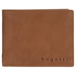Geldb&ouml;rse Bugatti "VOLO", Herren, braun (cognac), Leder, unifarben, Kleinlederwaren, echt Leder