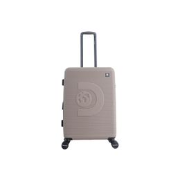 Koffer DISCOVERY "Eclipse", Gr. B/H/T: 44,5cm x 67cm x 27cm, beige (sand), Koffer, aus robustem ABS-Material