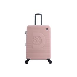 Koffer DISCOVERY "Eclipse", Gr. B/H/T: 44,5cm x 67cm x 27cm, pink, Koffer, aus robustem ABS-Material