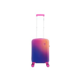 Koffer Saxoline "Twist", Gr. B/H/T: 35cm x 54cm x 20cm, pink (fuchsia), mehrfarbig, Koffer, aus robustem ABS/PC-Material