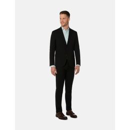 Anzug Thomas Goodwin "Anzug", Herren, Gr. 106, Schlankgr&ouml;&szlig;en, schwarz, 80% Polyester, 20% Viskose, unifarben, slim fit, Anz&uuml;ge