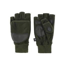 Baumwollhandschuhe Brandit "Brandit Unisex Trigger Gloves", Damen, Gr. L, olive, 100% Polyester, Handschuhe