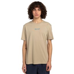 T-Shirt Element "Simple Logo", Herren, Gr. L, grau (aluminum), Obermaterial: 100% Baumwolle., Shirts T-Shirt