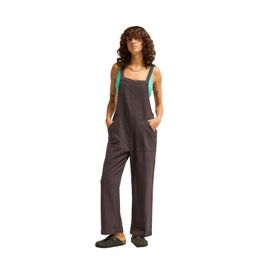 Jumpsuit Billabong "Pacific Time", Damen, Gr. L, US-Gr&ouml;&szlig;en, schwarz (schwarz sands), Obermaterial: 100% Baumwolle., Overalls Jumpsuit