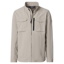 Sommerjacke Casamoda "Casamoda Sommerjacke uni", Herren, Gr. XL, beige, 100% Polyamid, Jacken