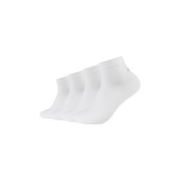 JOOP! Socken JOOP "premium essentials", Damen, Gr. 35-38, wei&szlig;, Baumwollmischung, normal, Socken Socken, mit Logoschriftzug an der Ferse