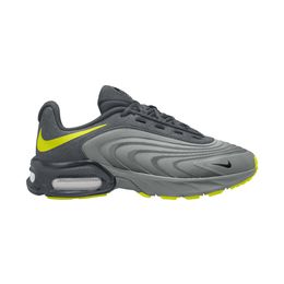 Sneaker Nike Sportswear "Nike Air Max Fire", Herren, Gr. 40, lt smoke grau, neon gelb, iron grau, Synthetik, Textil, Schuhe Sneaker, inspiriert vom Design des Air Max TN
