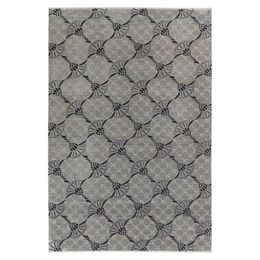 JOOP! Webteppich Cornflower Double, Silber, Textil, rechteckig, 140x200 cm, f&uuml;r Fu&szlig;bodenheizung geeignet, antistatisch, Teppiche & B&ouml;den, Teppiche, Moderne Teppiche