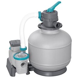 Bestway Filterpumpe, Grau, Orange, Wei&szlig;, Metall, Kunststoff, 44x69x63.3 cm, Freizeit, Pools und Wasserspa&szlig;, Poolzubeh&ouml;r, Poolpumpen