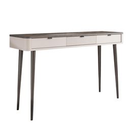 SCHMINKTISCH Konsole NAVANI 130 cm mit Schubladen Kaschmir Stein
