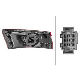 Hella Heckleuchte 2sk354832031 LED links f&uuml;r Skoda