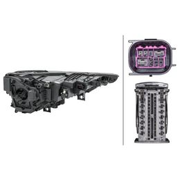 Hella Hauptscheinwerfer 1lx354871031 LED links f&uuml;r Audi