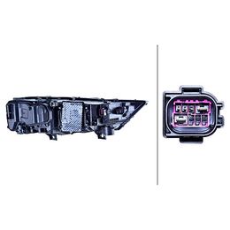 Hella Hauptscheinwerfer 1ex354881071 LED links f&uuml;r Audi
