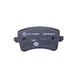 Hella Bremsbelagsatz, Scheibenbremse 8db355025391 f&uuml;r Skoda Audi (FAW) VW