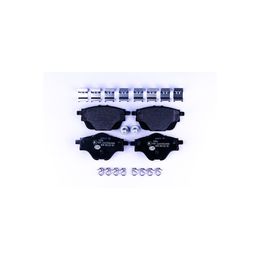 Hella Bremsbelagsatz, Scheibenbremse 8db355021001 f&uuml;r Vaughall Peugeot DS