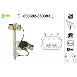 Valeo Fensterheber 850393 hinten rechts f&uuml;r SEAT