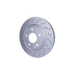 Hella Bremsscheibe 8dd355110211 Gelocht 276mm 22mm f&uuml;r Mercedes