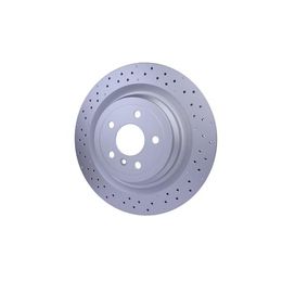 Hella Bremsscheibe 8dd355126281 Gelocht 345mm 22mm f&uuml;r Mercedes