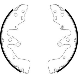 Hella Bremsbackensatz 8db355000261 f&uuml;r Suzuki