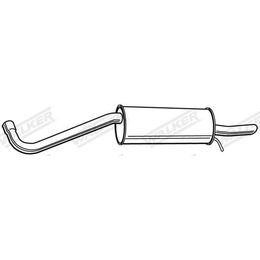 WALKER Endschalld&auml;mpfer 23366 f&uuml;r VW