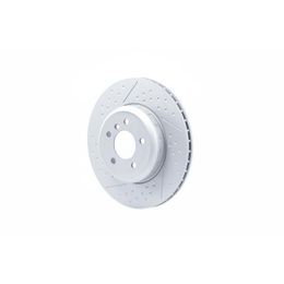 Hella Bremsscheibe 8dd355120781 angesenkt 345mm 24mm f&uuml;r BMW (BRILLIANCE)