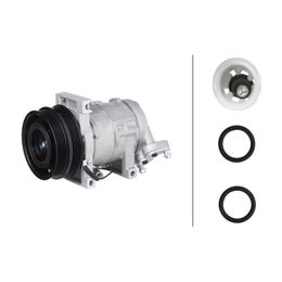 Hella Kompressor, Klimaanlage 8fk366201241 f&uuml;r Ford Volvo