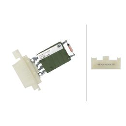Hella Widerstand, Innenraumgebl&auml;se 9ml366410921 f&uuml;r Opel