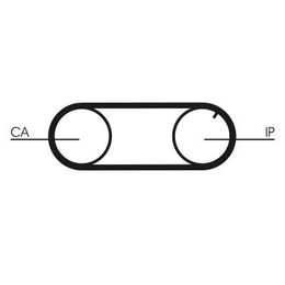 CONTINENTAL CTAM Zahnriemensatz ct704k2pro f&uuml;r Volvo Audi