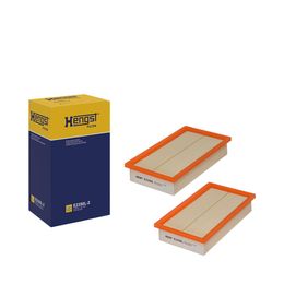 HENGST FILTER Luftfilter e2350l2 Filtereinsatz 58mm f&uuml;r LAND ROVER