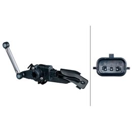 Hella Sensor, Leuchtweiteregulierung 6pm011526111 Hinterachse f&uuml;r RENAULT