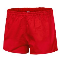 NVA Turn- und Sporthose ASV kurz Original gebraucht rot, Gr&ouml;&szlig;e 44
