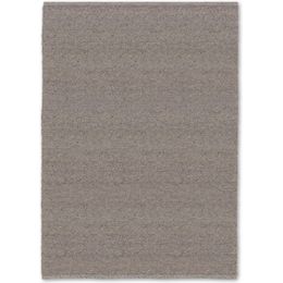Sch&ouml;ner Wohnen Kollektion Teppich "Junika", grau (hellgrau), B:140cm H:0,8mm L:200cm, Polyester, Wolle, SCH&Ouml;NER WOHNEN-KOLLEKTION, Teppiche, Teppich