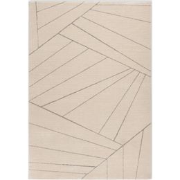Teppich Astra "Maglie 241", beige (creme), B:80cm H:13mm L:150cm, Kunstfaser, Teppiche, Teppich, Kurzflor, modernes Design, Wohnzimmer, Schlafzimmer