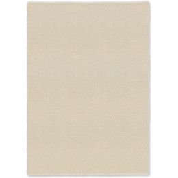 Sch&ouml;ner Wohnen Kollektion Teppich "Junika", beige (creme), B:170cm H:0,8mm L:240cm, Polyester, Wolle, SCH&Ouml;NER WOHNEN-KOLLEKTION, Teppiche, Teppich