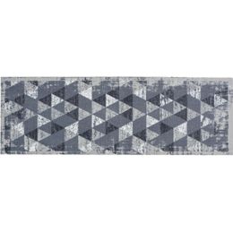 L&auml;ufer Astra "Miabella 1669" Gr. 17, grau (hellgrau), B:50cm H:7mm L:150cm, Kunstfaser, Teppiche, L&auml;ufer, In -und Outdoor geeignet