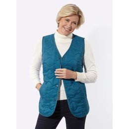 Steppweste Classic Basics, Damen, Gr. 40, topas, 100% Polyester, unifarben, Westen Steppweste