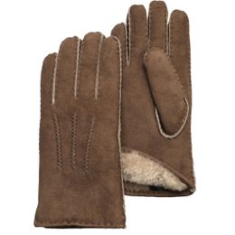 Lederhandschuhe Pearlwood, Herren, Gr. 9.5, tobacco, Schafsleder, unifarben, Handschuhe