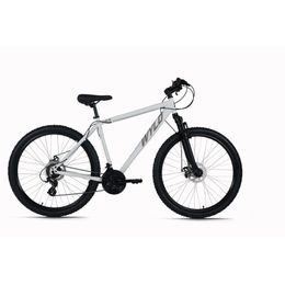 Mountainbike WYLD "WYLD Mountainbike Hardtail 27,5&ldquo; Heist wei&szlig; 24 G&auml;nge" Gr. 51, wei&szlig;, schwarz, Fahrr&auml;der, Herren, 51cm, 27,5 Zoll (69,85cm) hinten: 27,5 Zoll (69,85cm)