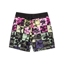 Boardshorts Billabong "Sundays OG", Jungen, Gr. 12, bunt (multi), Obermaterial:100% Polyester., Hosen