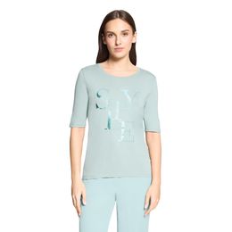 Kurzarmshirt Betty Barclay "Damen kurzarm", Damen, Gr. 36, chinois gr&uuml;n, Jersey, Obermaterial: 95% Viskose, 5% Elasthan, Basic, tailliert normal, Rundhals, Shirts