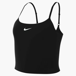 Sport-BH Nike "W NK ONE DF BRA TANK", Damen, Gr. L, N-Gr, schwarz, wei&szlig;, Obermaterial: 80% Polyester, 20% Elasthan, BHs Sport-BH, f&uuml;r Fitness und vielseitige Aktivit&auml;ten, sportlicher Stil