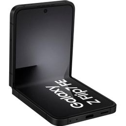 Samsung Smartphone "Galaxy Z Flip 7 FE", Energieeffizienz: B (A-G), schwarz, 256 GB, Mobiltelefone