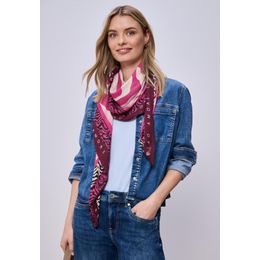 Schal Street One, Damen, Gr. onesize, magenta dream, Stoff, 100% Modal, Modet&uuml;cher Schal, aus Modal