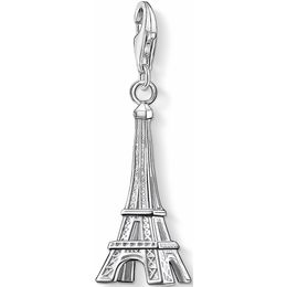 Charm-Einh&auml;nger Thomas Sabo "Eiffelturm-Design", silberfarben, Charms, Damen, Silber 925 (recycelt)
