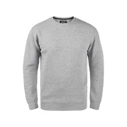 Longpullover INDICODE "Sweatshirt IDBronn", Herren, Gr. XXL, grau (grau mix), Obermaterial: 60% Baumwolle CO. 40% Polyester PES., Sweatshirts Longpullover