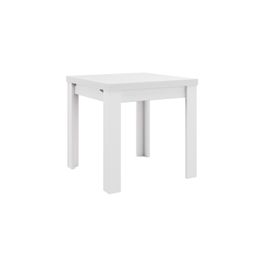 M&auml;usbacher Esstisch M&Auml;USBACHER "Monti", wei&szlig; (wei&szlig; matt), B:80cm H:78cm T:80cm, Tische, Esstisch, BESTSELLER, Tisch, K&uuml;chentisch, Auszugstisch ausziehbar auf 136 cm