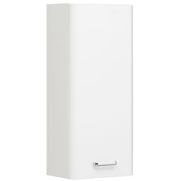 H&auml;ngeschrank SAPHIR "mit 2 Einlegeb&ouml;den und T&uuml;rd&auml;mpfer", wei&szlig; (wei&szlig; glanz), B:30cm H:70cm T:20cm, Holzwerkstoff, Schr&auml;nke, H&auml;ngeschrank
