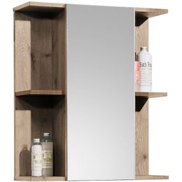 Spiegelschrank BASIC BY BALCULINA "Rom BxHxT 60x71x20 cm", schilfgr&uuml;n, viking oak, B:60cm H:70cm T:20cm, Schr&auml;nke, Spiegelschrank, Breite 60cm, Made in Europa